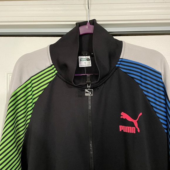 Puma | Jackets & Coats | Mens Puma Tech Fleece Style Jacket | Poshmark